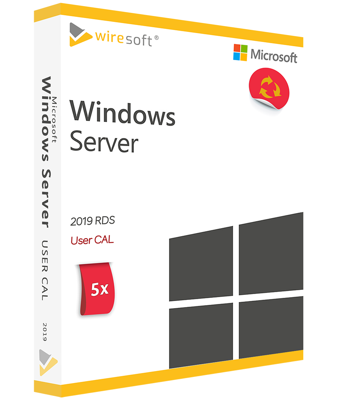 MICROSOFT REMOTE DESKTOP SERVICES 2019 - 5 PACK USER CAL
