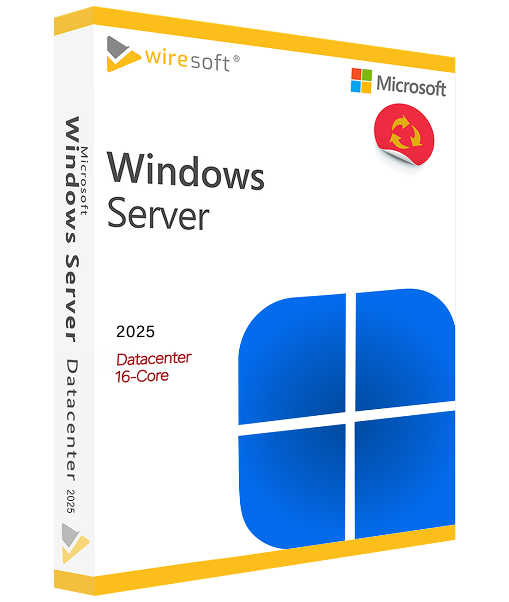 Microsoft Windows Server 2025 Datacenter 16-Core | Wiresoft